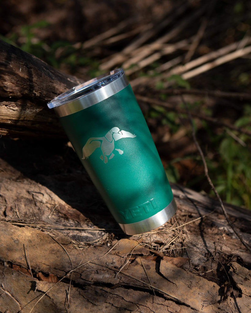 Duck Commander 20oz Green Forest Icon Yeti Rambler