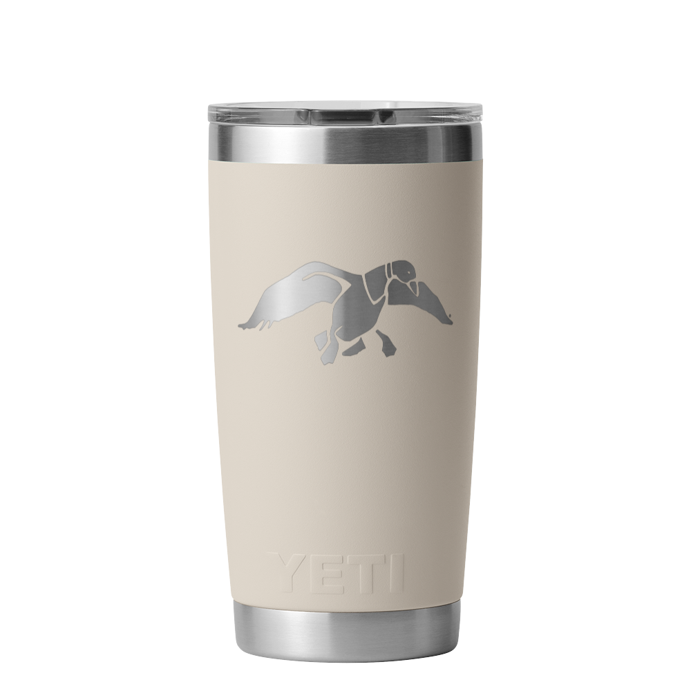 Duck Commander 20oz Taupe Icon Yeti Rambler