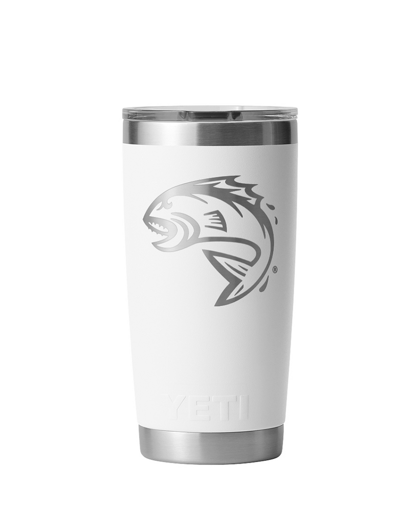 Fin Commander Icon 20oz White Yeti Rambler– Duck Commander