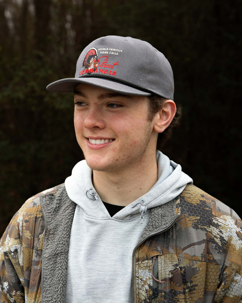 Strut Commander World Famous Gunmetal Goat Rope Hat– Duck Commander