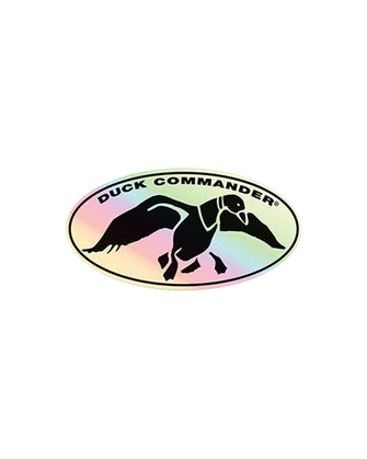 Holographic Duck Commander Decal Sticker