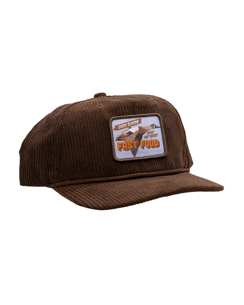 Duck Commander x General Vintage Fast Food Corduroy Goat Rope Hat