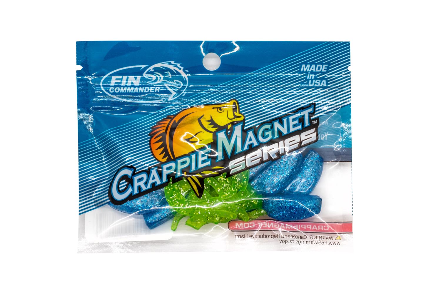 Fin Commander Slab Curly Mermaid Crappie Bait– Duck Commander