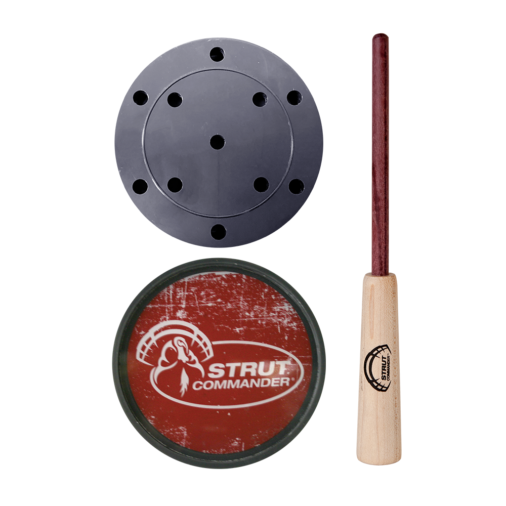 Strut Commander Turkey Calls | Glass Slipper Pot Call– Duck Commander